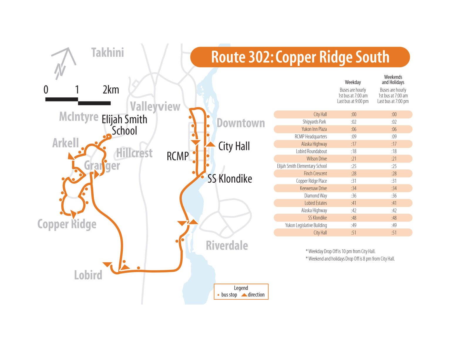 Routes & Schedules - City of Whitehorse