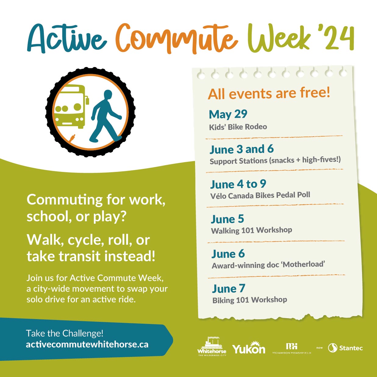 Active Commute Week - City of Whitehorse